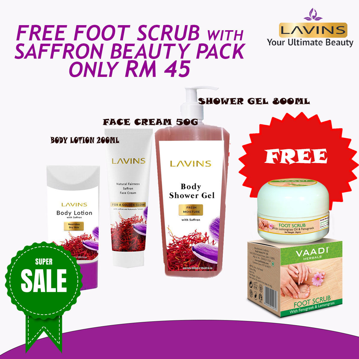 LAVINS ( VAADI ORGANICS | LAVINS BEAUTY)